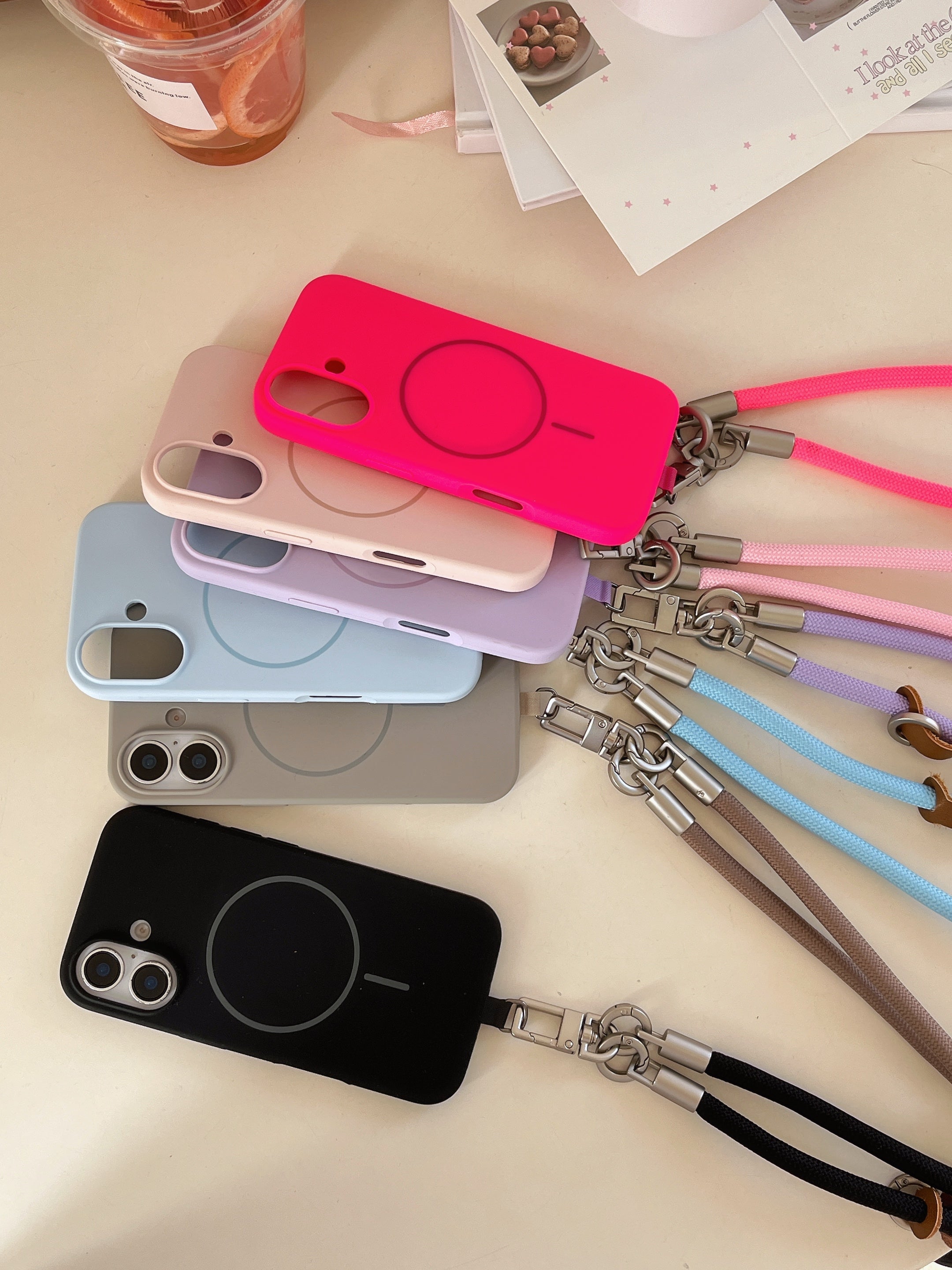 Colorful iPhone Lanyard Straps – Crossbody Charm – Kalakaar Indiaa