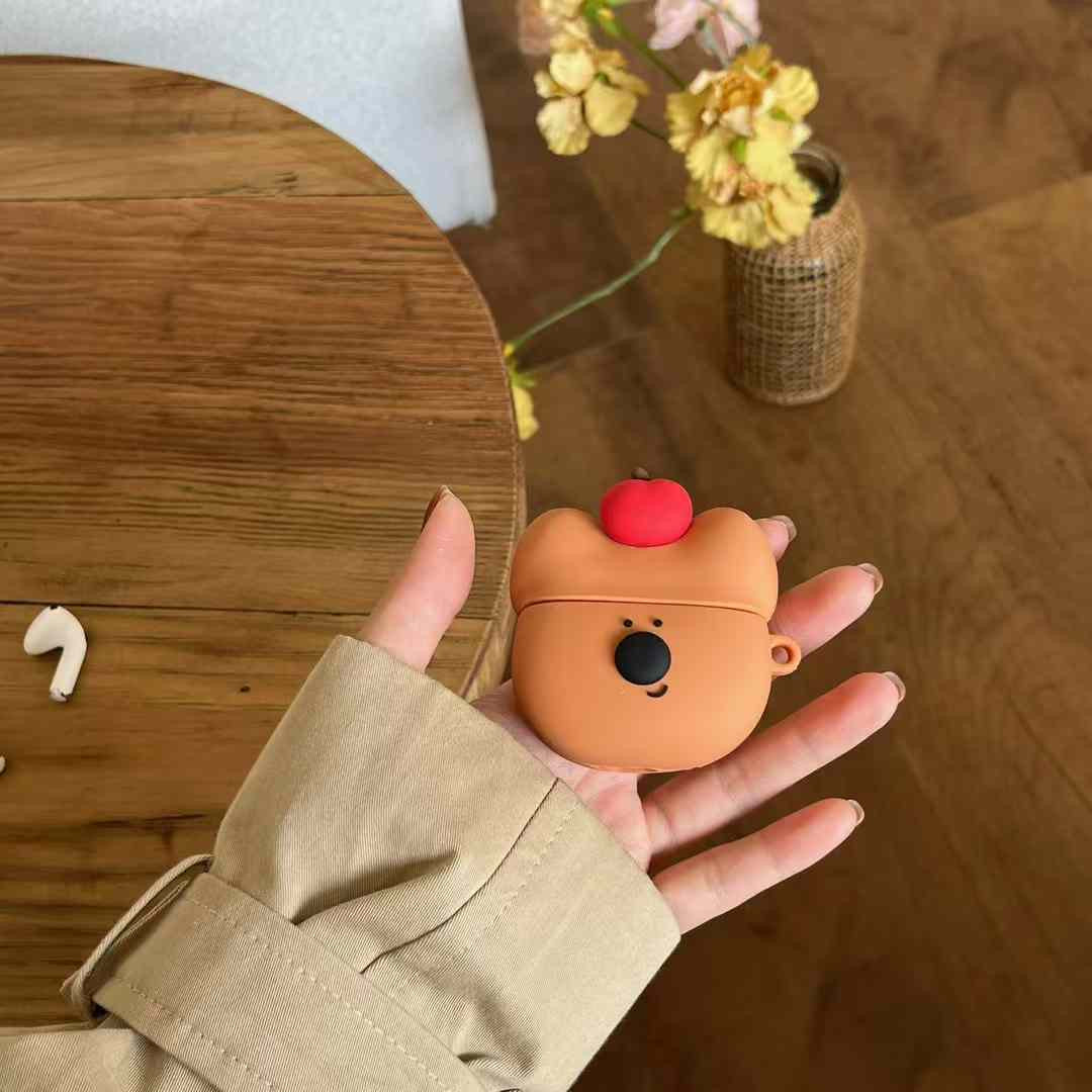 Baby Bear 3D Silicon Airpod Case – Kalakaar Indiaa