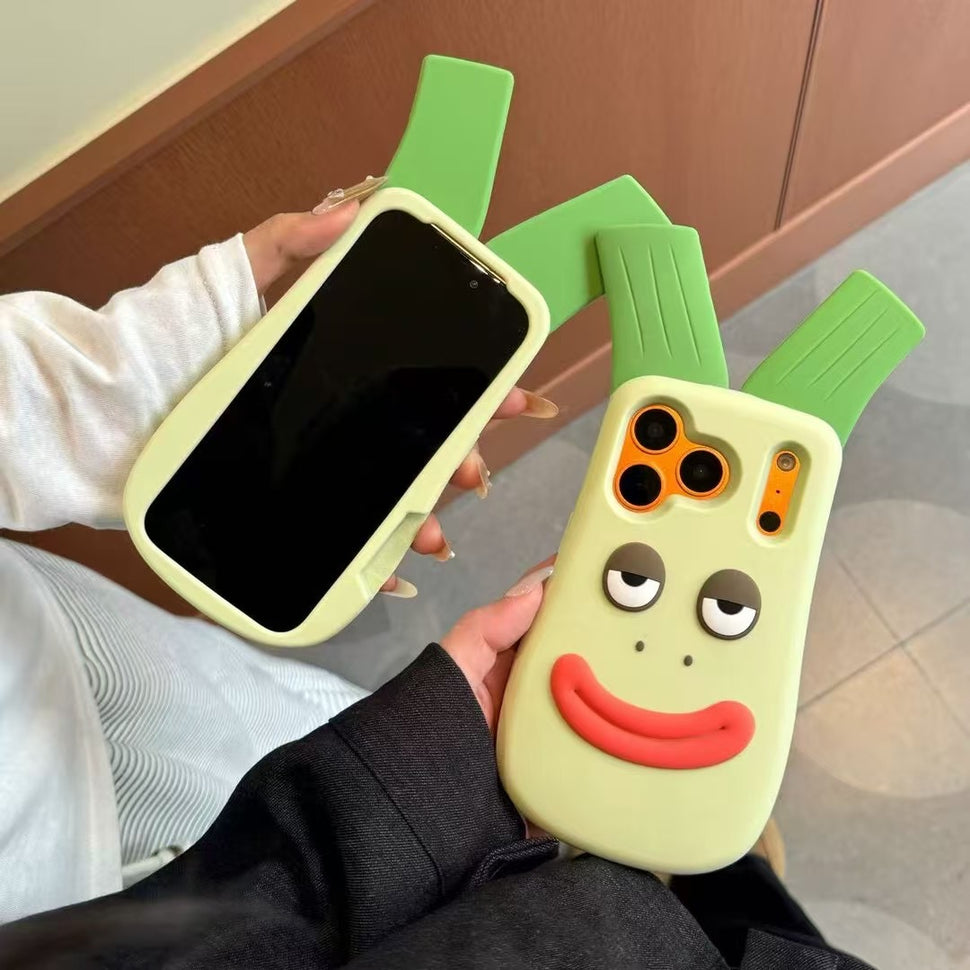 3D Funny Frog iPhone Case – Soft Silicone Cartoon Cover – Kalakaar Indiaa