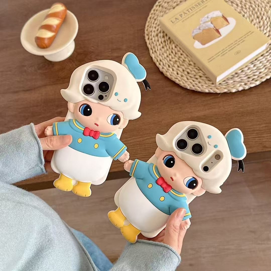 3D Duck Character iPhone Case – Kalakaar Indiaa