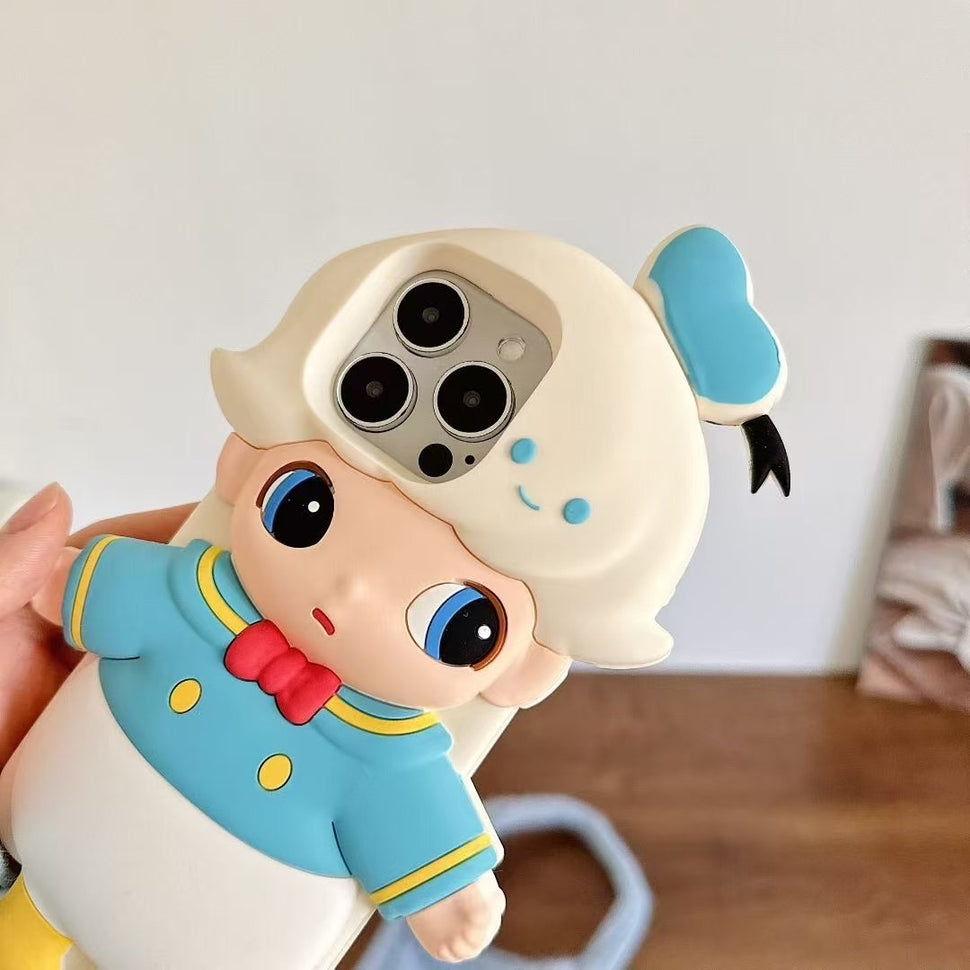 3D Duck Character iPhone Case – Kalakaar Indiaa