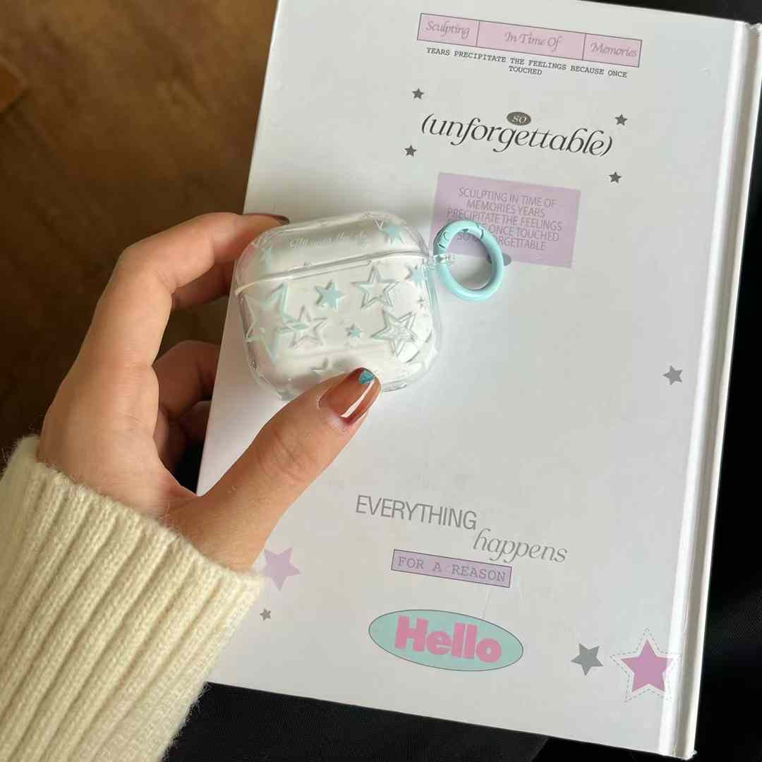 Star Pattern Silicon Airpod Case – Kalakaar Indiaa