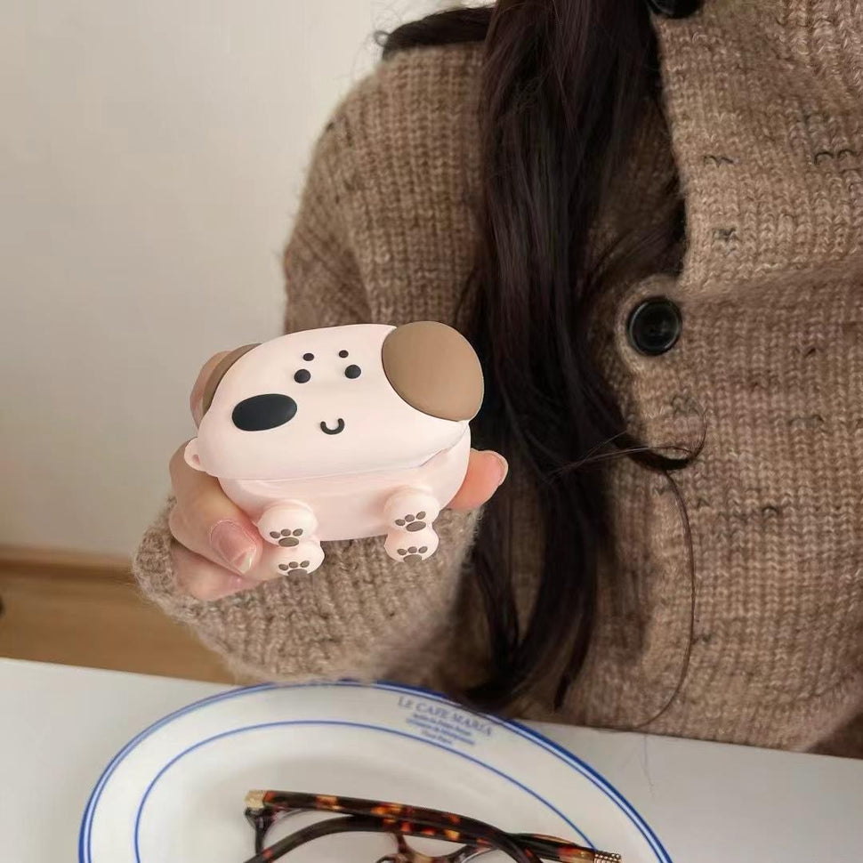 Cute Puppy 3D Silicon Airpod Case – Kalakaar Indiaa