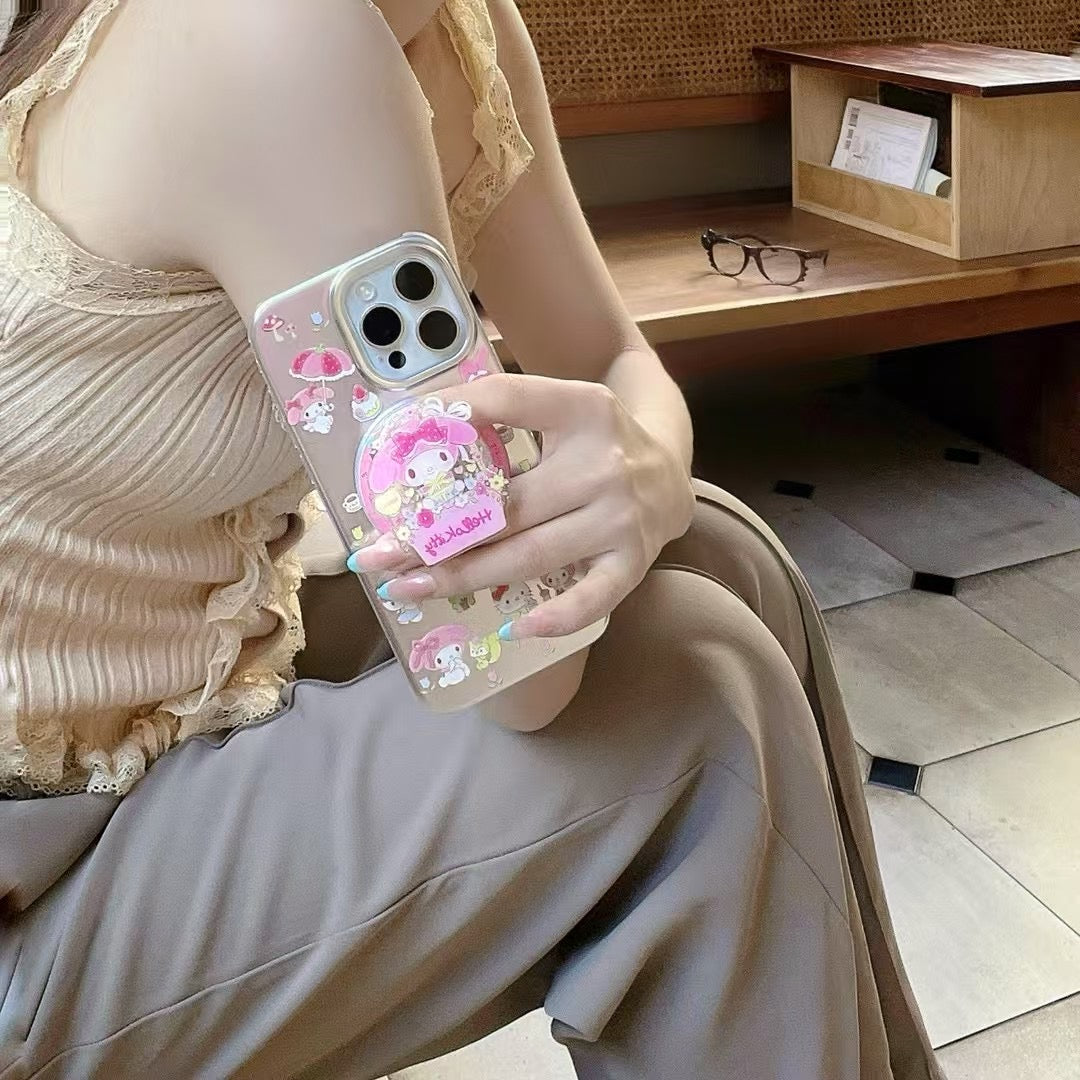 Cute Cartoon Case with MagSafe Holder – For iPhone – Kalakaar Indiaa