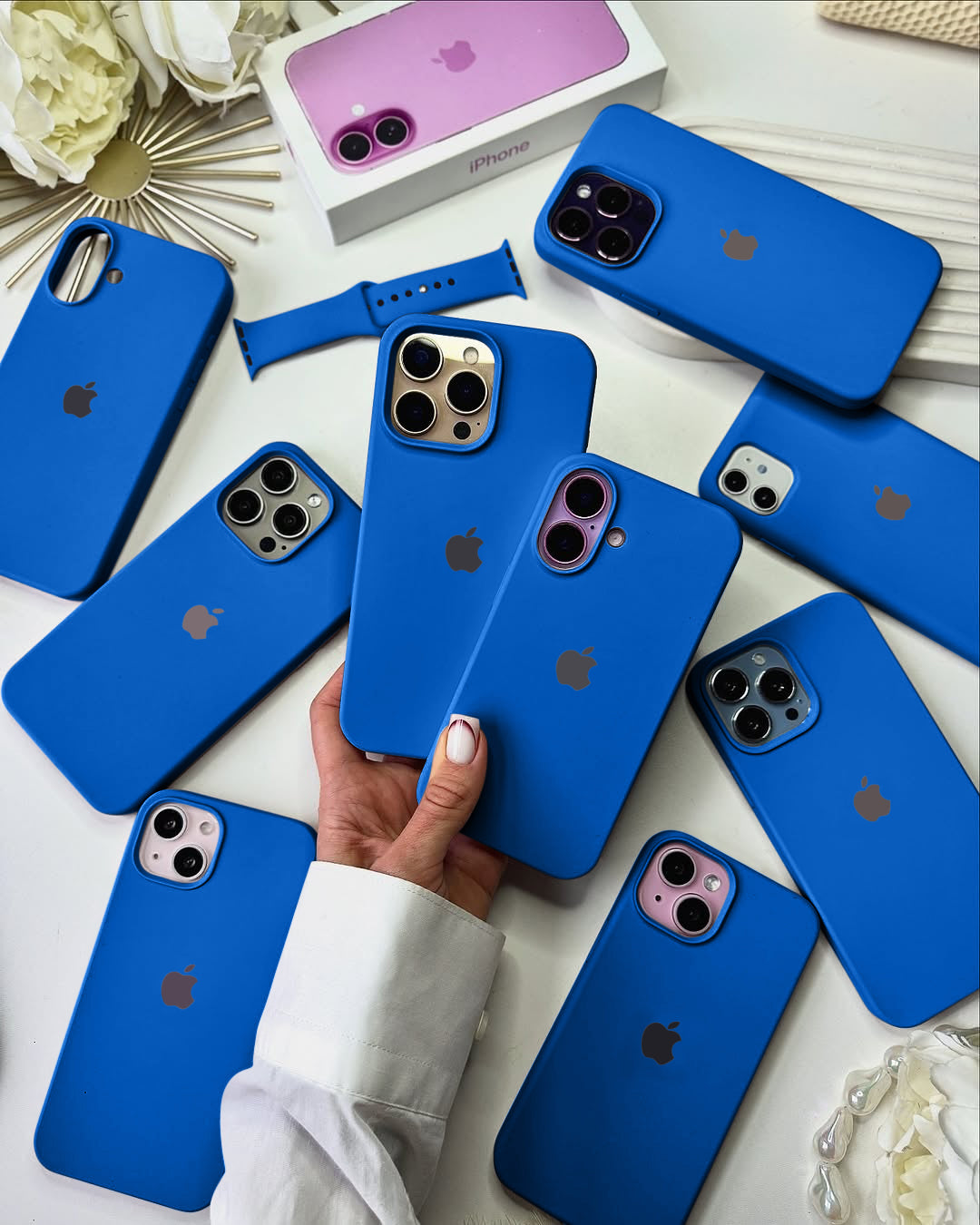 Liquid Silicon iPhone Case - Ultra Blue – Kalakaar Indiaa