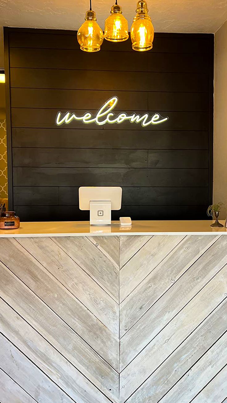 Welcome LED Neon Sign – Kalakaar Indiaa