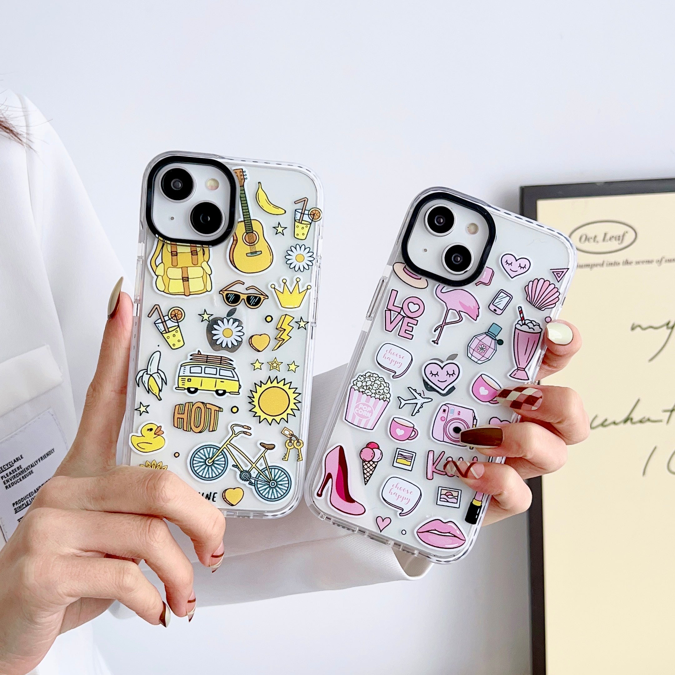 iPhone Impact Proof Silicon Case ( Oh So Hot Sticker Collection ...